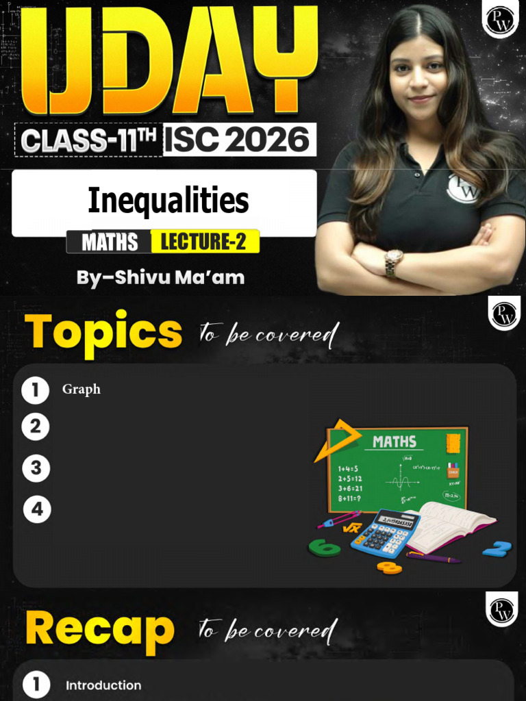 Inequalities 02 - Class Notes | PDF