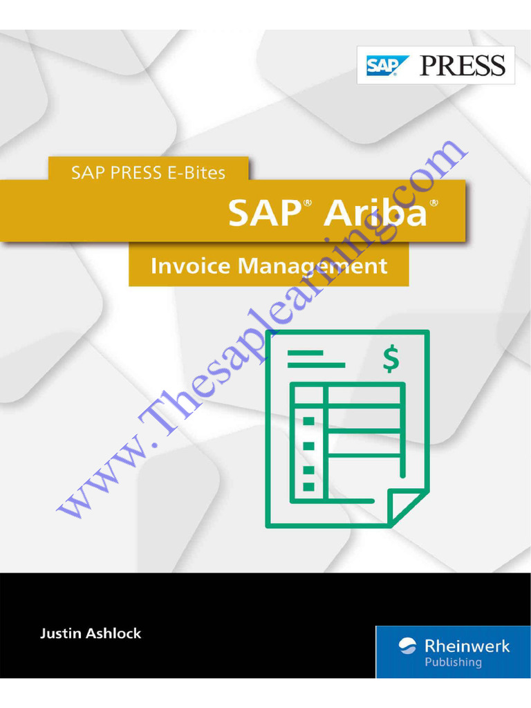 EBITE-SAP Ariba Invoice Management Sample | PDF