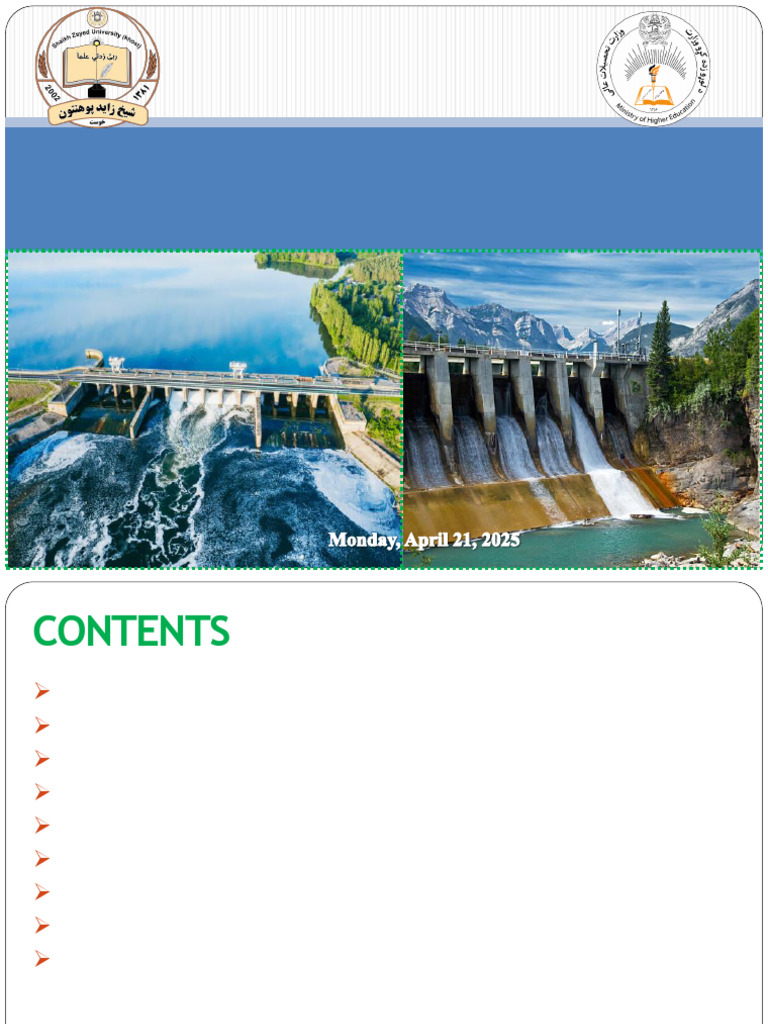 Classification of Hydro Power Plants | PDF | Hydroelectricity | Power ...