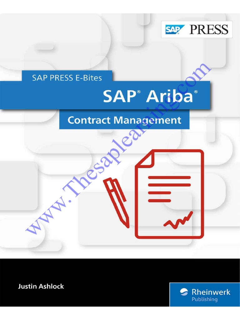 EBITE-SAP Ariba Contract Management Sample | PDF