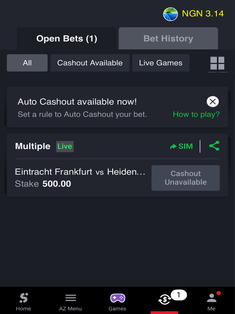 Open Bets SportyBet | PDF