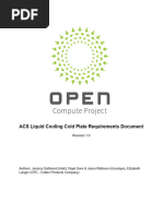 OCP Liquid Cooling Guidelines for OAI | PDF | Coolant | Pipe (Fluid ...