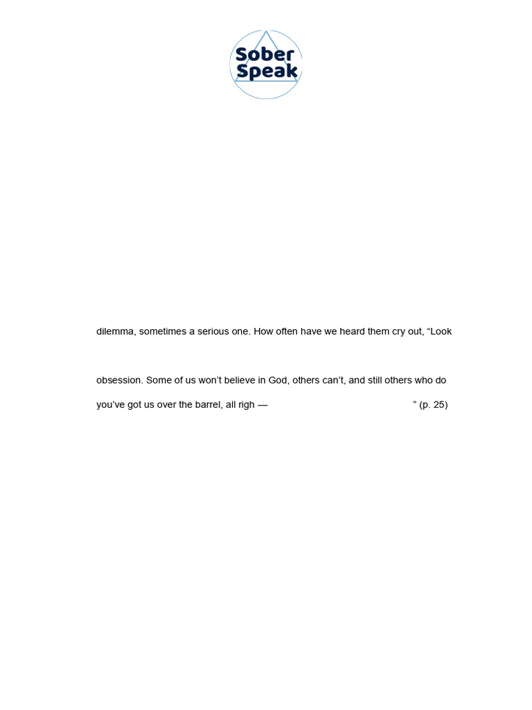 Step 2 AA Worksheet | PDF | Alcoholics Anonymous | God