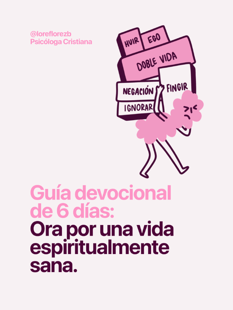 Guia Devocional 6 Días para Orar Por Tu Vida Espiritual | PDF