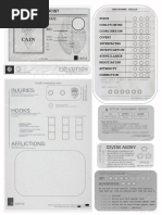 Cain Exorcist Character Sheet | PDF | Role Playing Games | Gaming
