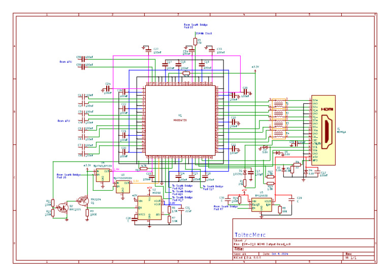 Edm-010 020 Hdmi Output | PDF