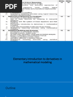 Overview of Deterministic Models | PDF | Mathematical Model | Determinism
