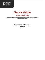 Cis-Itsm Exam 1 | PDF | Expert | Risk