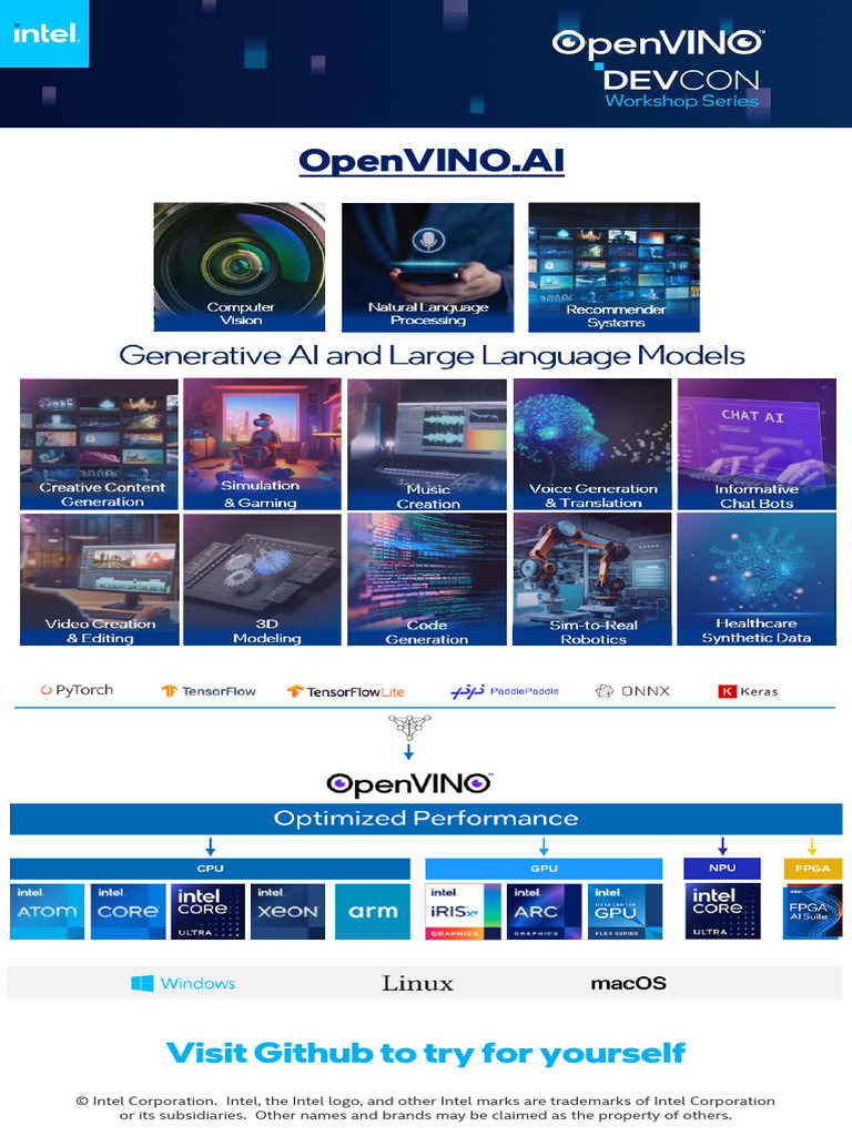 Openvino - Ai: Visit Github To Try For Yourself | PDF | Artificial ...