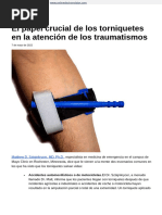 TORNIQUETE | PDF | Nudo | Enfermedades y trastornos