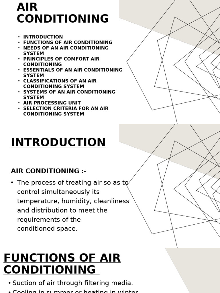 Air Conditioning 2 | PDF | Air Conditioning | Thermodynamics