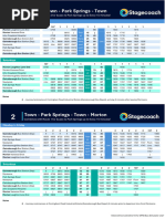 Timetable E1-E2 | PDF