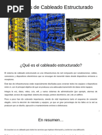 Ruteo de Cables | PDF | Televisión por cable | Electricidad