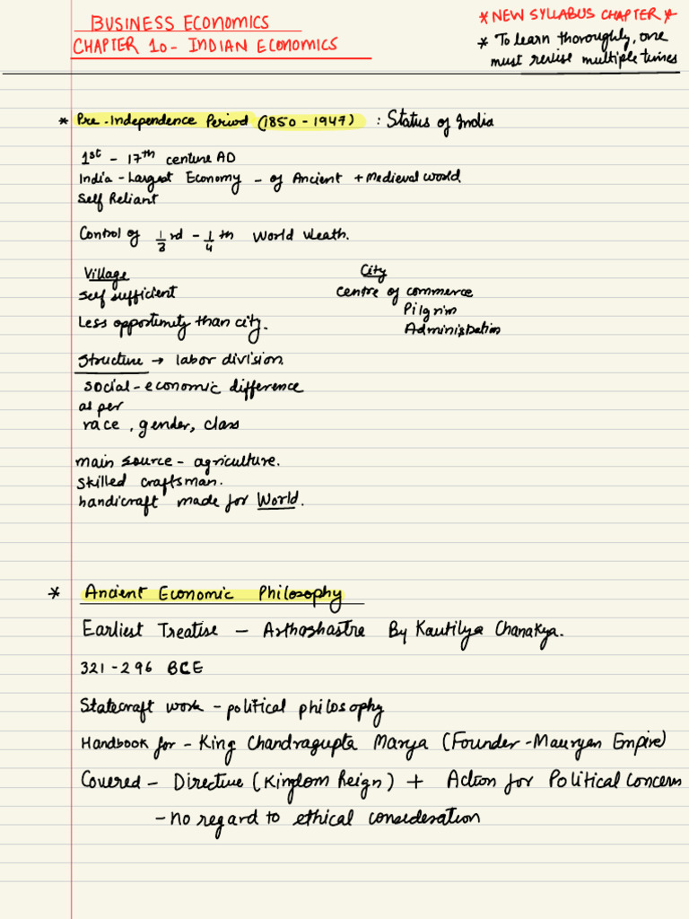 Indian Economic History Overview | PDF | Economies