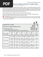 Medical Oxygen Flow Chart | PDF | Technology & Engineering