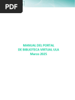 Tutorial Biblioteca Virtual UPANA | PDF