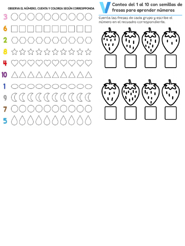 Conteo Hasta El 10 | PDF