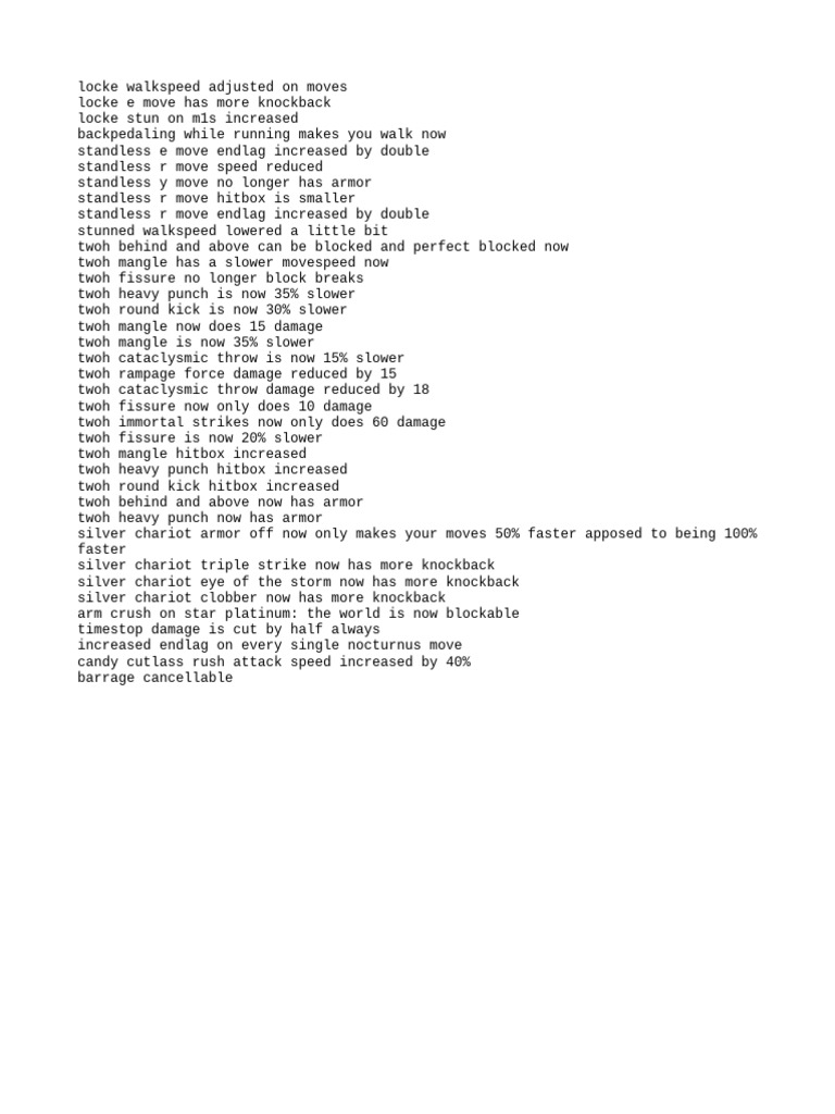 Aut Changes | PDF