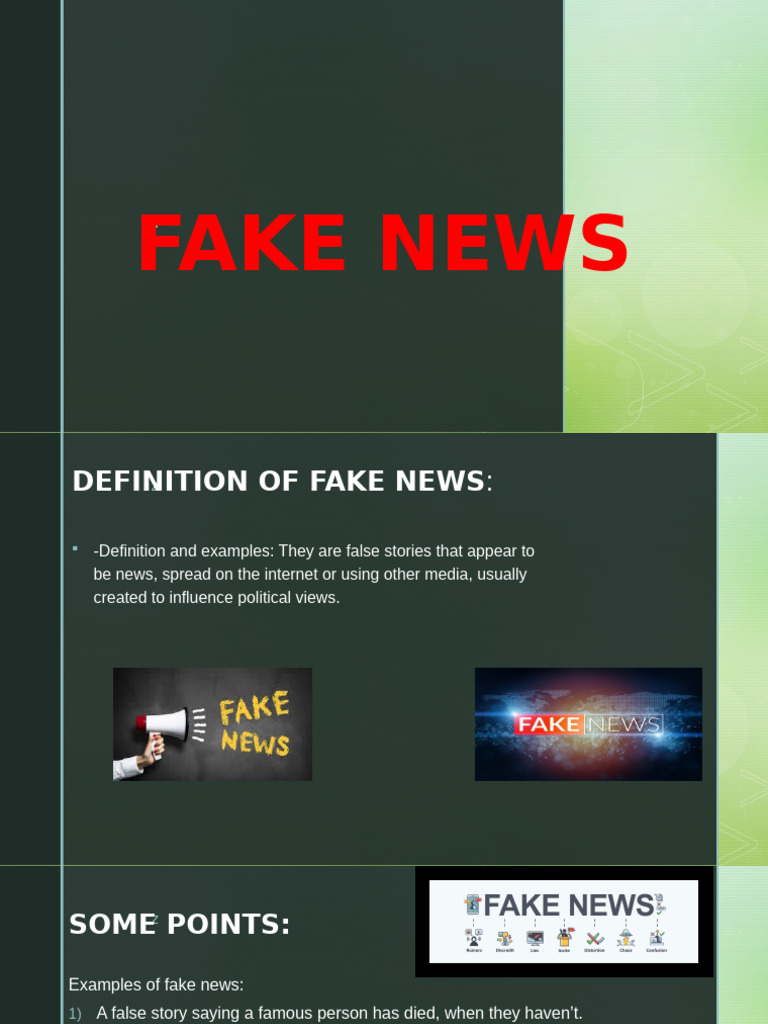 Understanding and Identifying Fake News | PDF