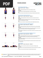 Paraplegic SHLD Therex Instructions (STOMPS) - Part 1 | PDF ...