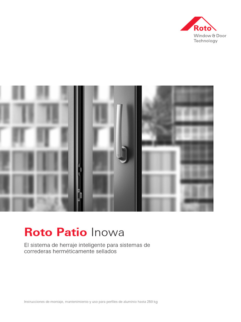 Roto Patio Inowa - Aluminio | PDF | Condensación | Ácido