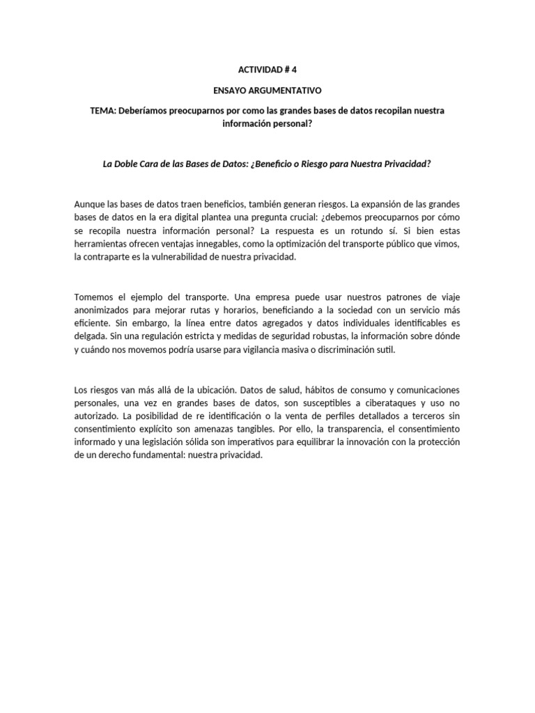 ACTIVIDAD#4 Informatica Esteban Mackay | PDF