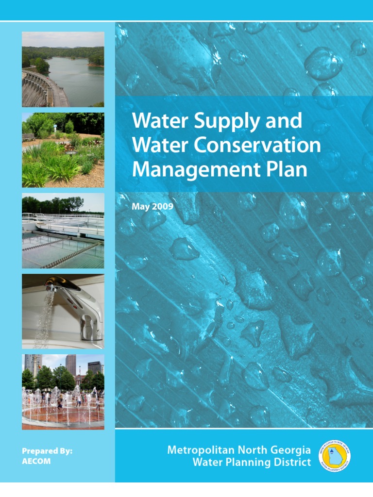 Water Supply Water Conservation Plan May2009 | PDF | Water Conservation ...
