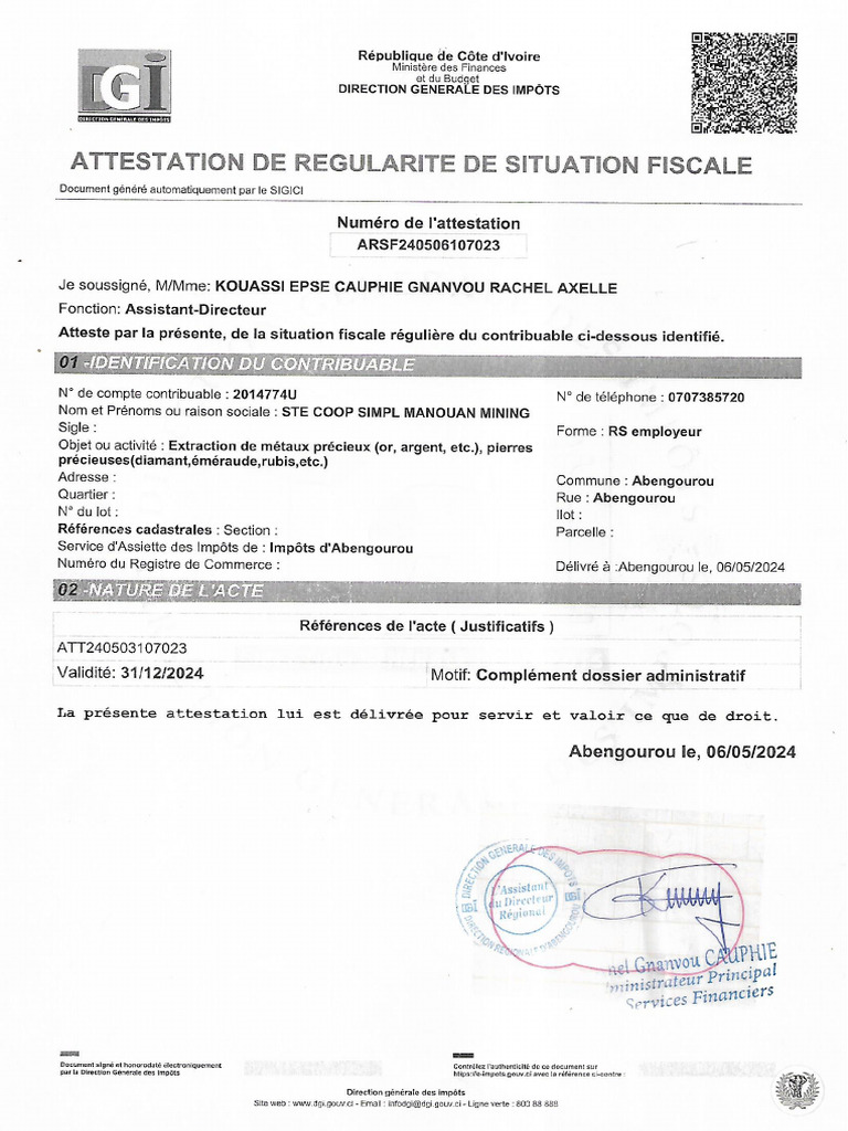 ARF 2024 Manouan Mining 2 | PDF