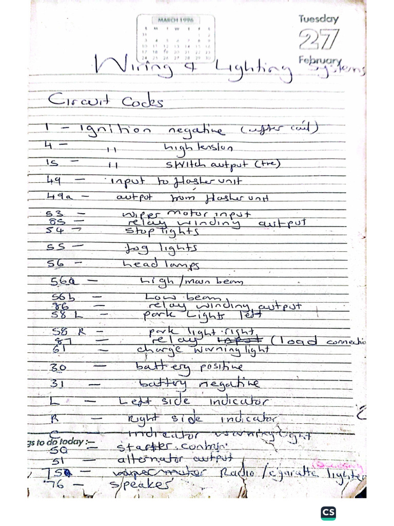 Auto Electric Notes | PDF