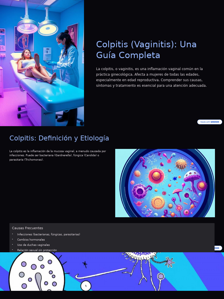 Colpitis Vaginitis Una Guia Completa | PDF | Especialidades Medicas ...