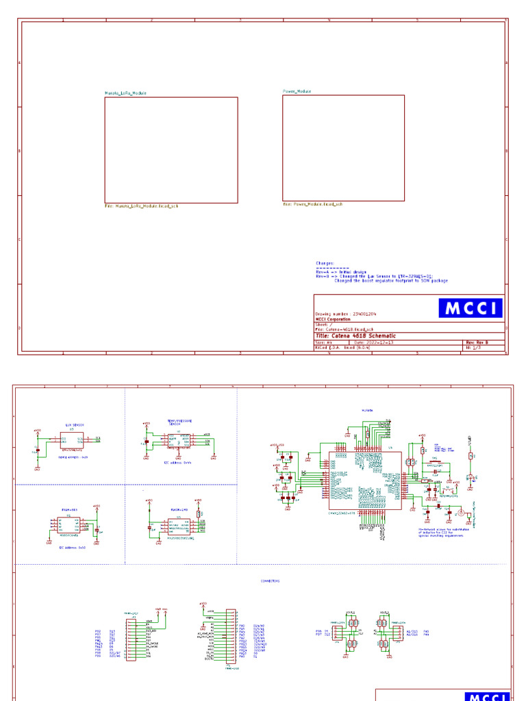 234001204b - (Catena 4618 Rev B Schematic) | PDF