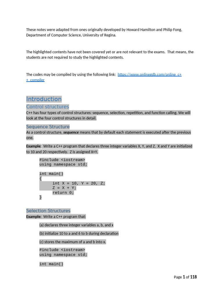 CS 115 Lectures | PDF | Integer (Computer Science) | Namespace
