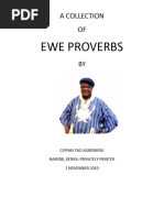 Setswana Proverbs & Meanings PDF | PDF | Book Of Proverbs