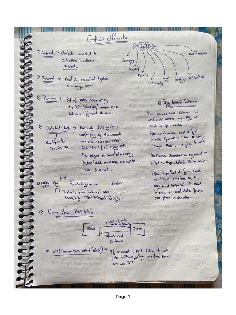 Complete Notes CN | PDF