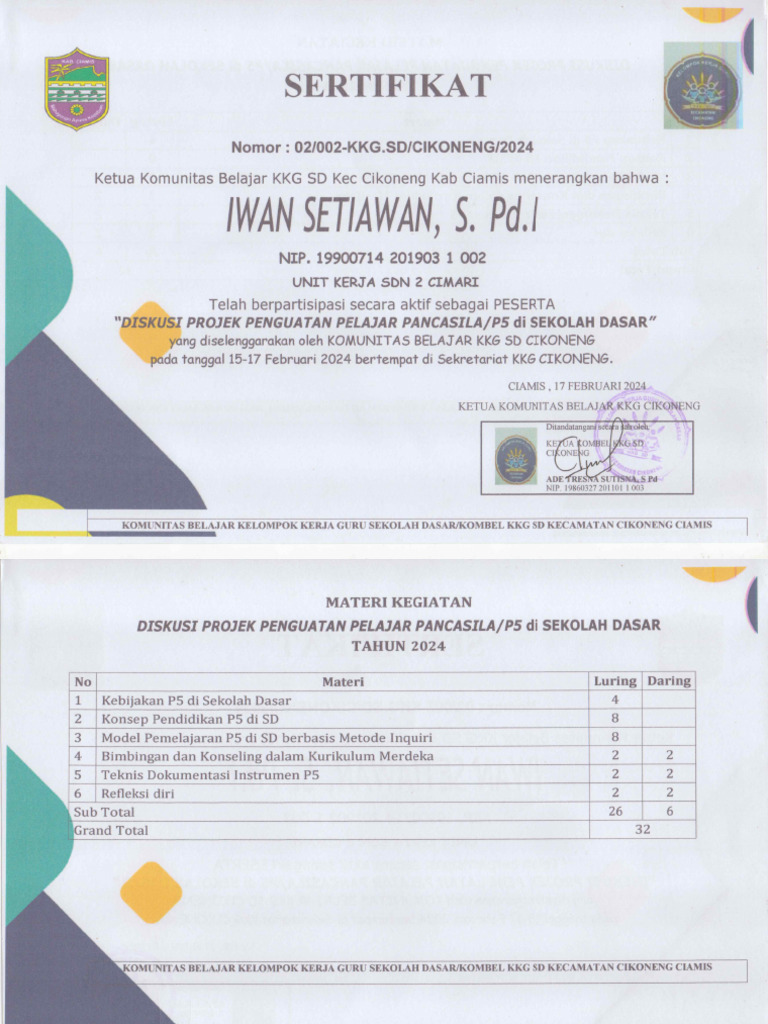 Seminar Diskusi p5 | PDF