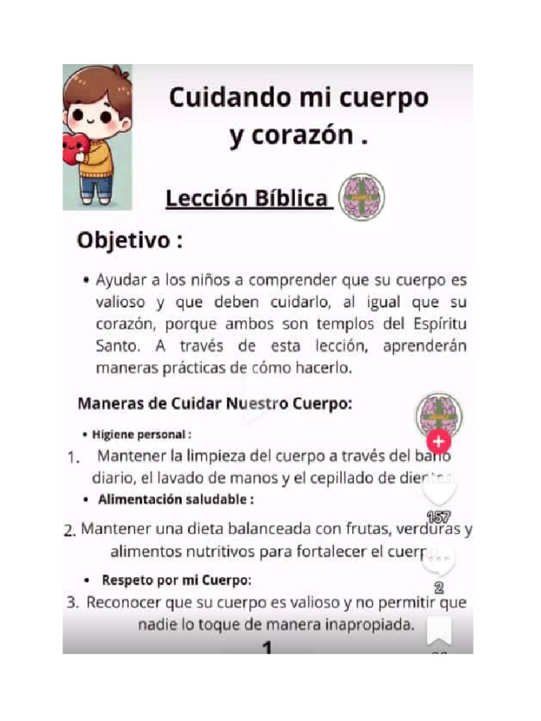 Cuido Mi Cuerpo | PDF