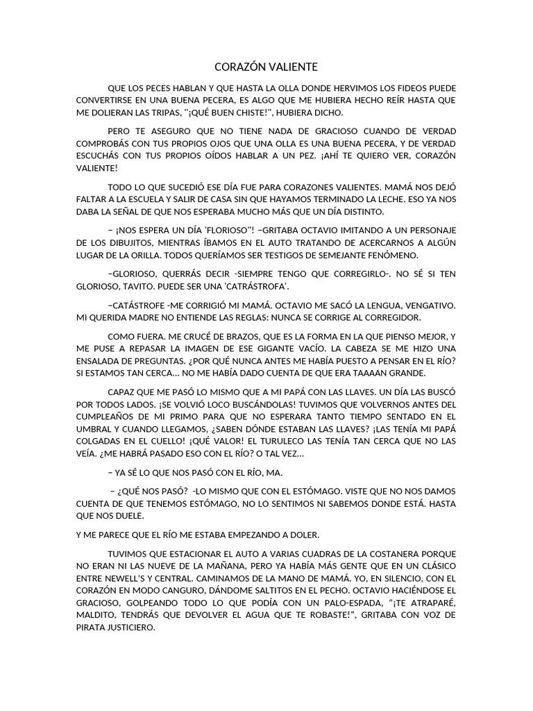 Corazón Valiente: Capítulo 2 Completo | PDF