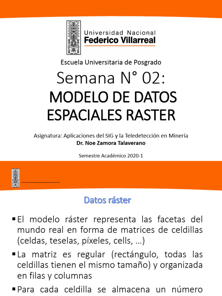 Formatos Raster en SIG y Teledetección | PDF | Sistema de información ...