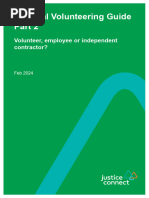 Centrelink Voluntary Work Form SU462 | PDF | Volunteering | Privacy