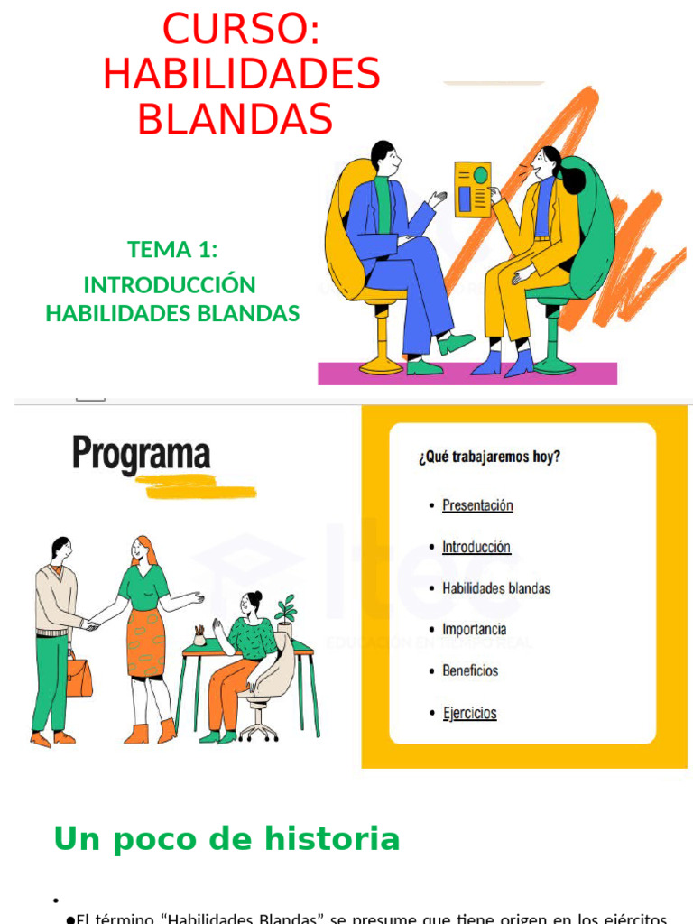 Habilidades Blandas Introduccion - 025814 | PDF