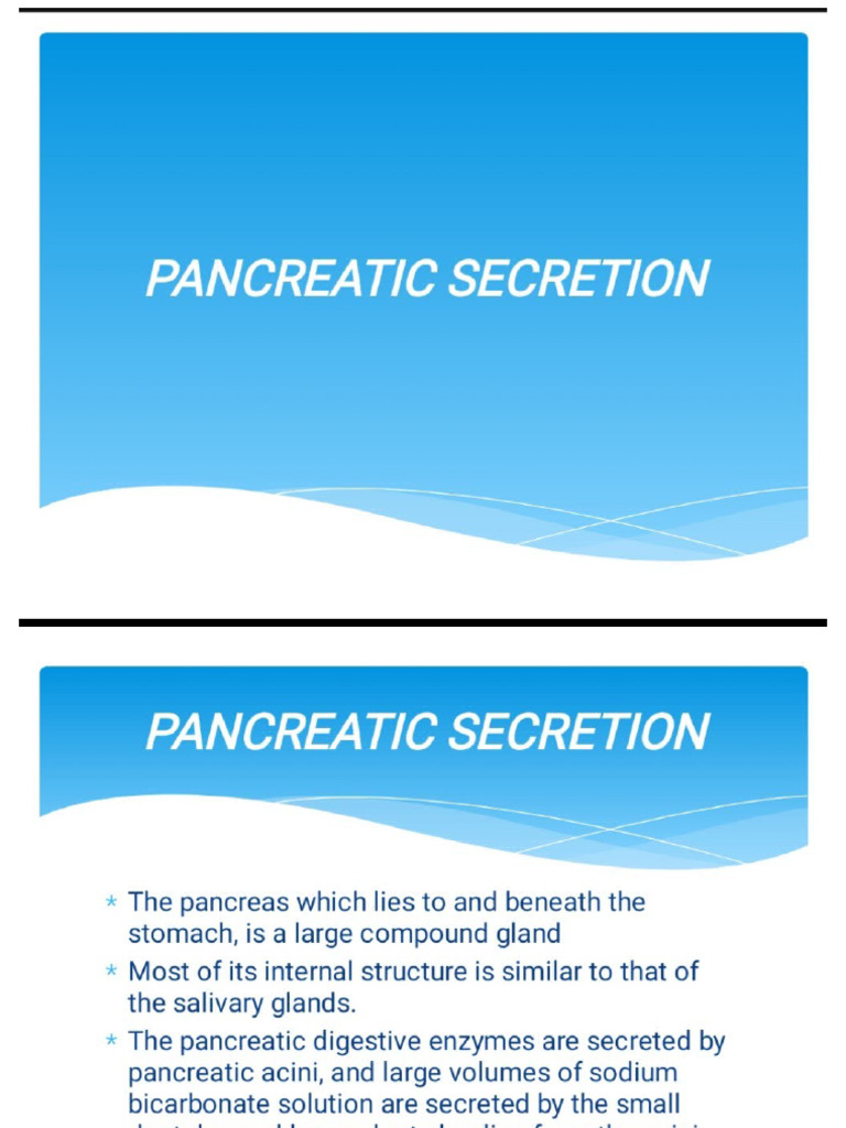 1.phases of Gastric Secretions | PDF | Stomach | Abdomen
