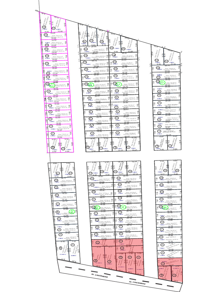 Plano Actualizado Cancharani | PDF