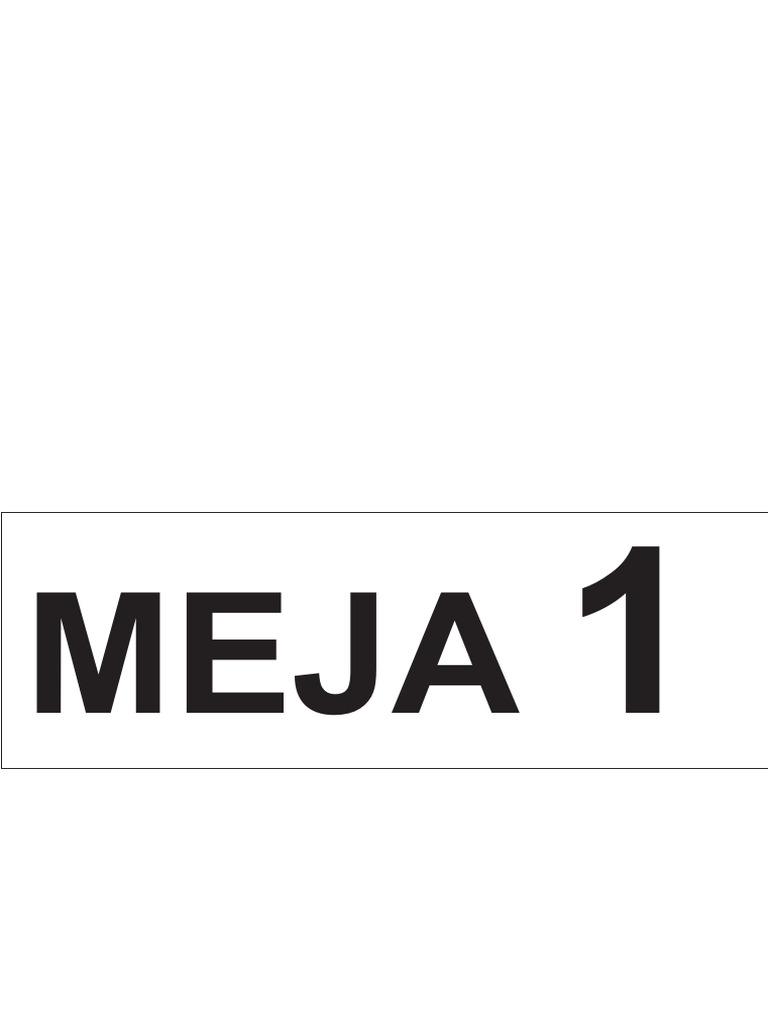 Meja | PDF