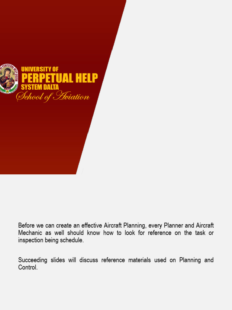 Maintenance Planning Module 2 - Aircraft Manual Familiarization | PDF ...