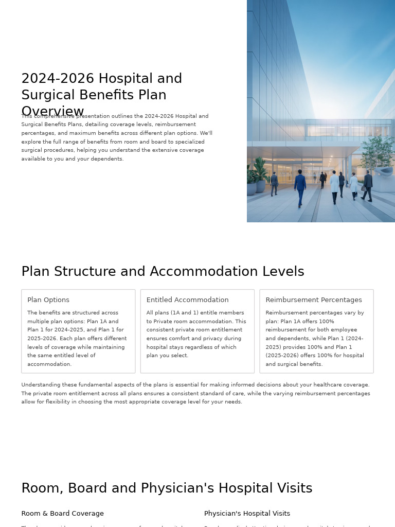 2024-2026 Hospital Benefits Overview | PDF | Hospital | Emergency ...