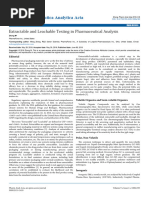 Usp 1663 | PDF | Packaging And Labeling | Pharmaceutical Formulation