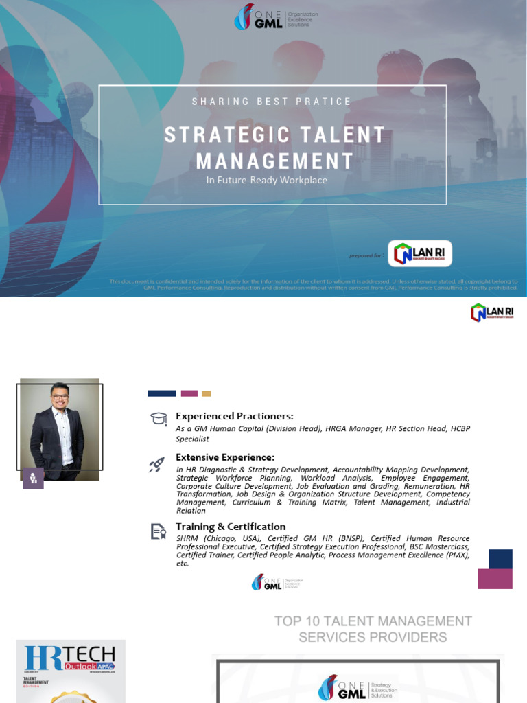 Talent Management in Future Ready Workplace | PDF