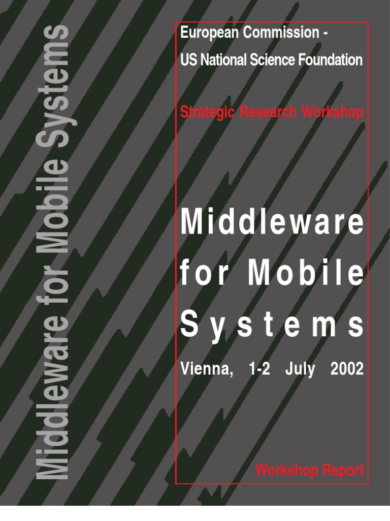 Middleware Research for Mobile Systems | PDF | Node (Networking ...
