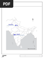 Nationalism in India Map Work Class10 | PDF