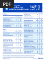 Walmart Drug List | PDF | Prescription Drugs | Medical Prescription